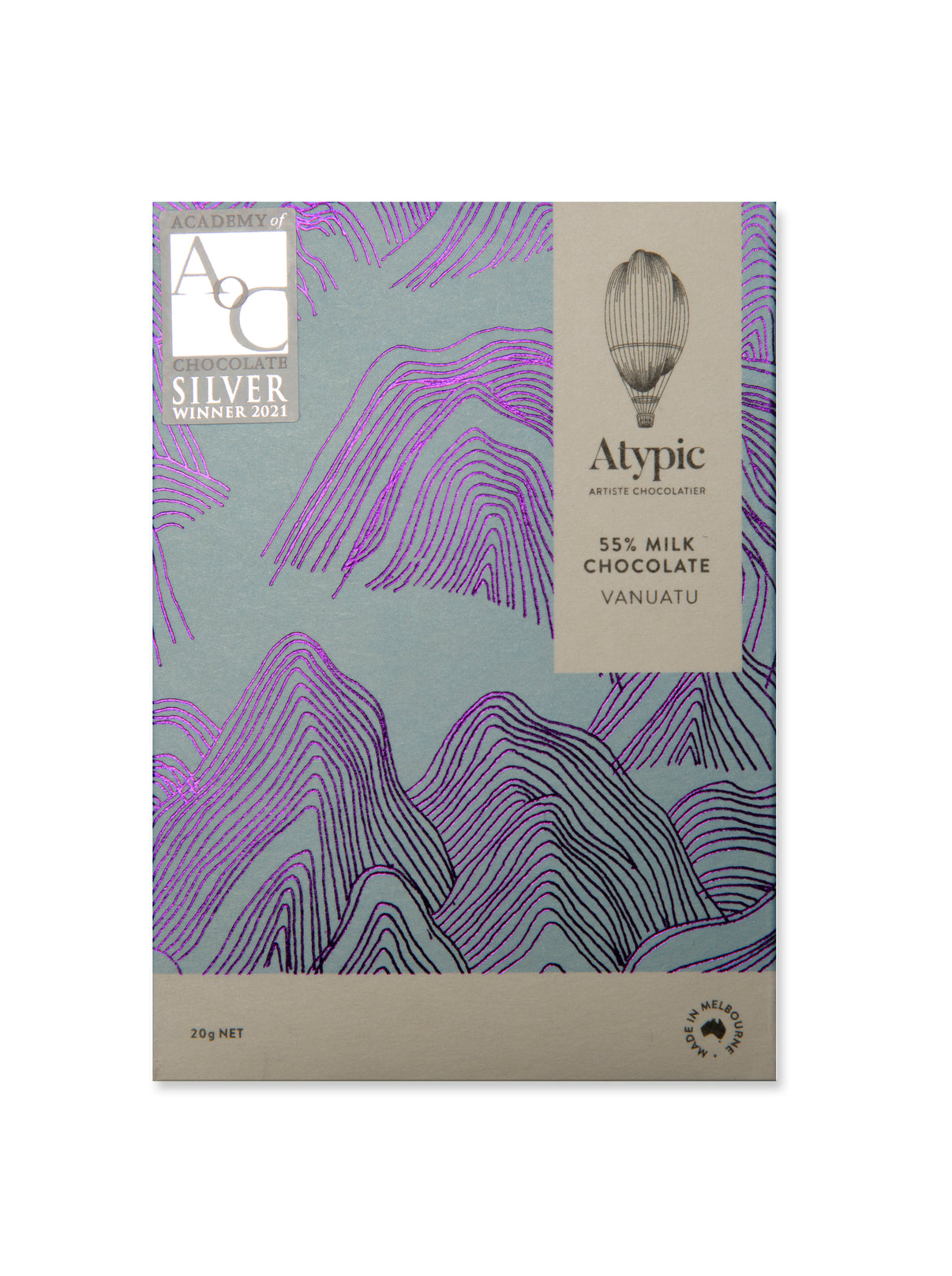 55% Milk Vanuatu – Atypic Chocolate