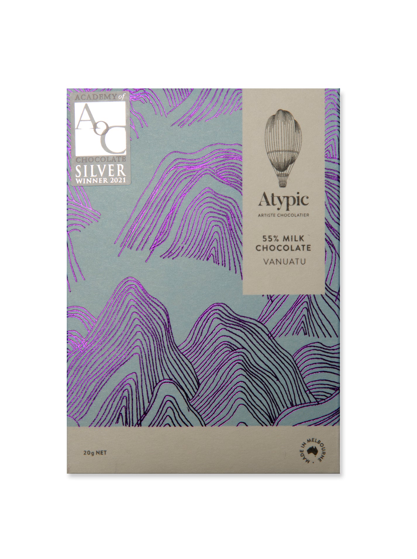 55% Milk Vanuatu – Atypic Chocolate